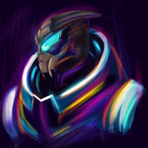 Garrus Body Pillow - Etsy Canada