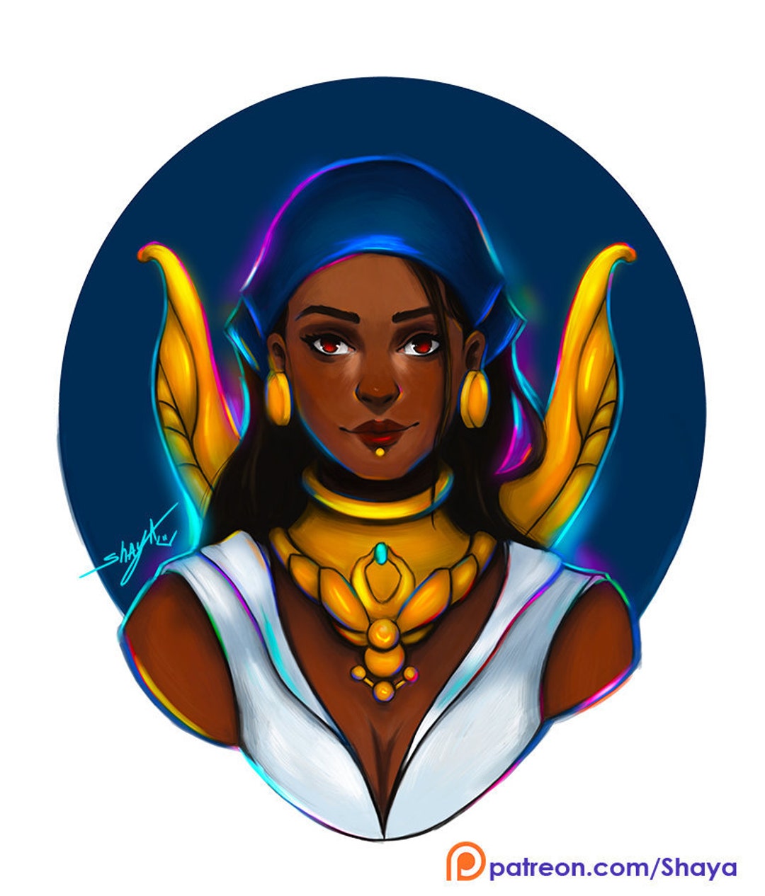 PRINT: Neon Isabella From Dragon Age 2 - Etsy