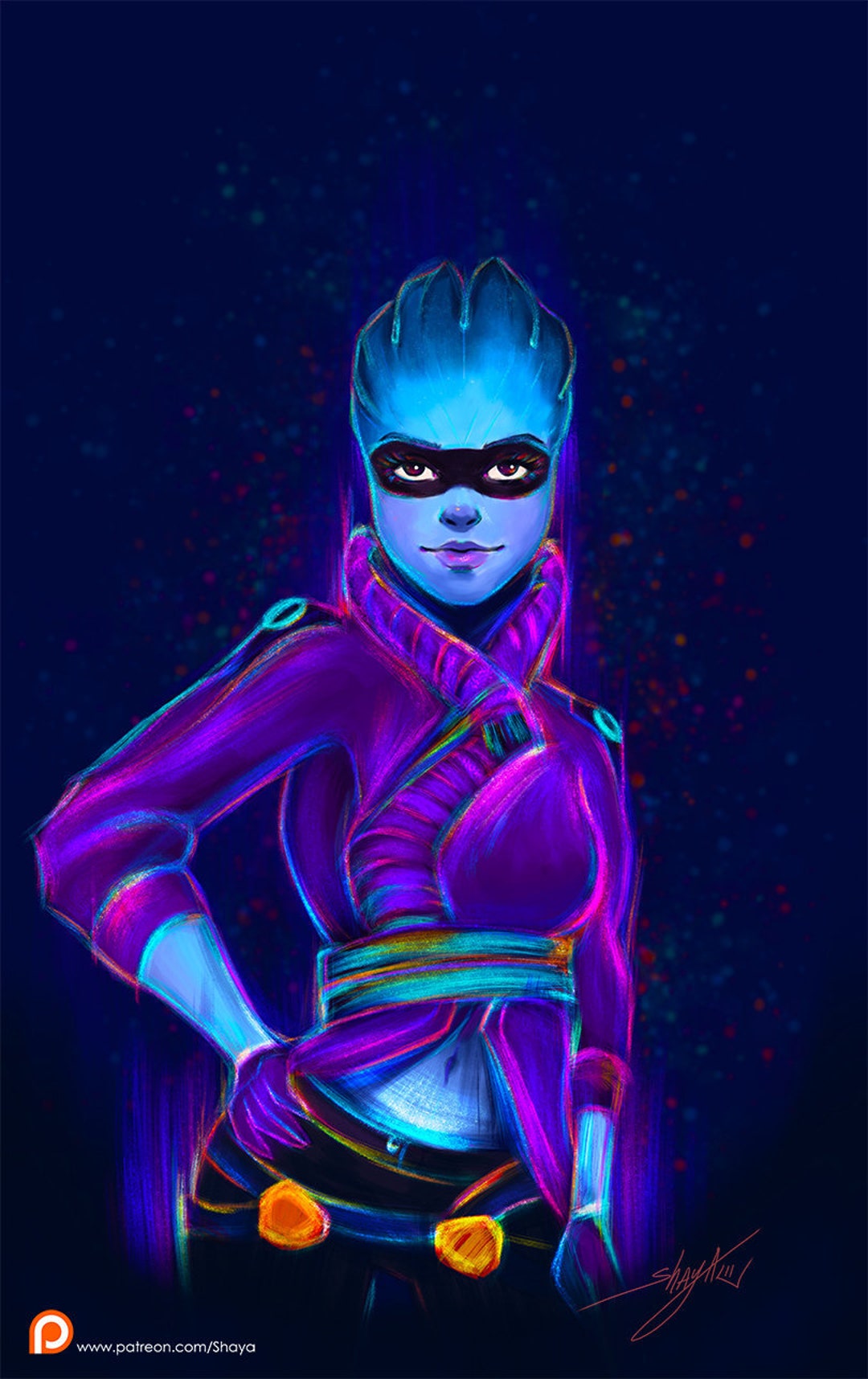 PRINT: Peebee From Mass Effect Andromeda - Etsy