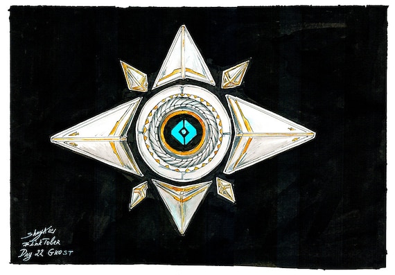 PRINT: ghost Sagira Fan Art From Destiny 2 - Etsy