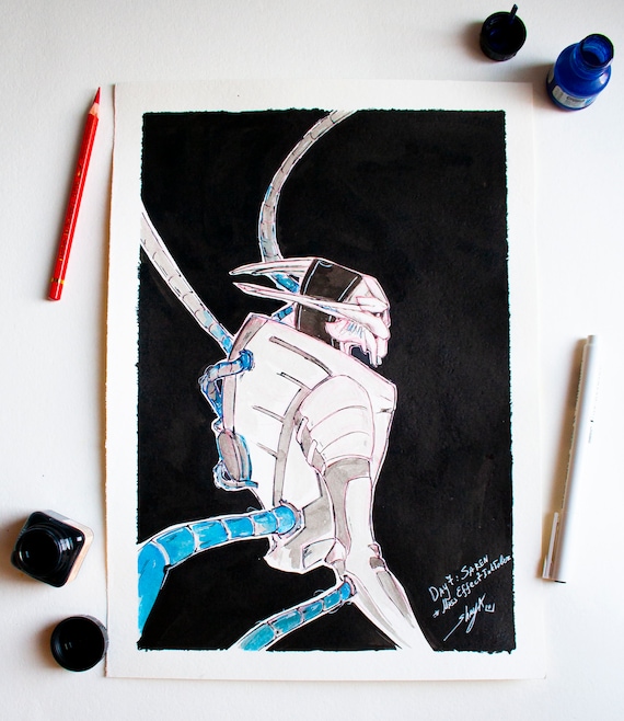 Mass Effect Drell Fan Art