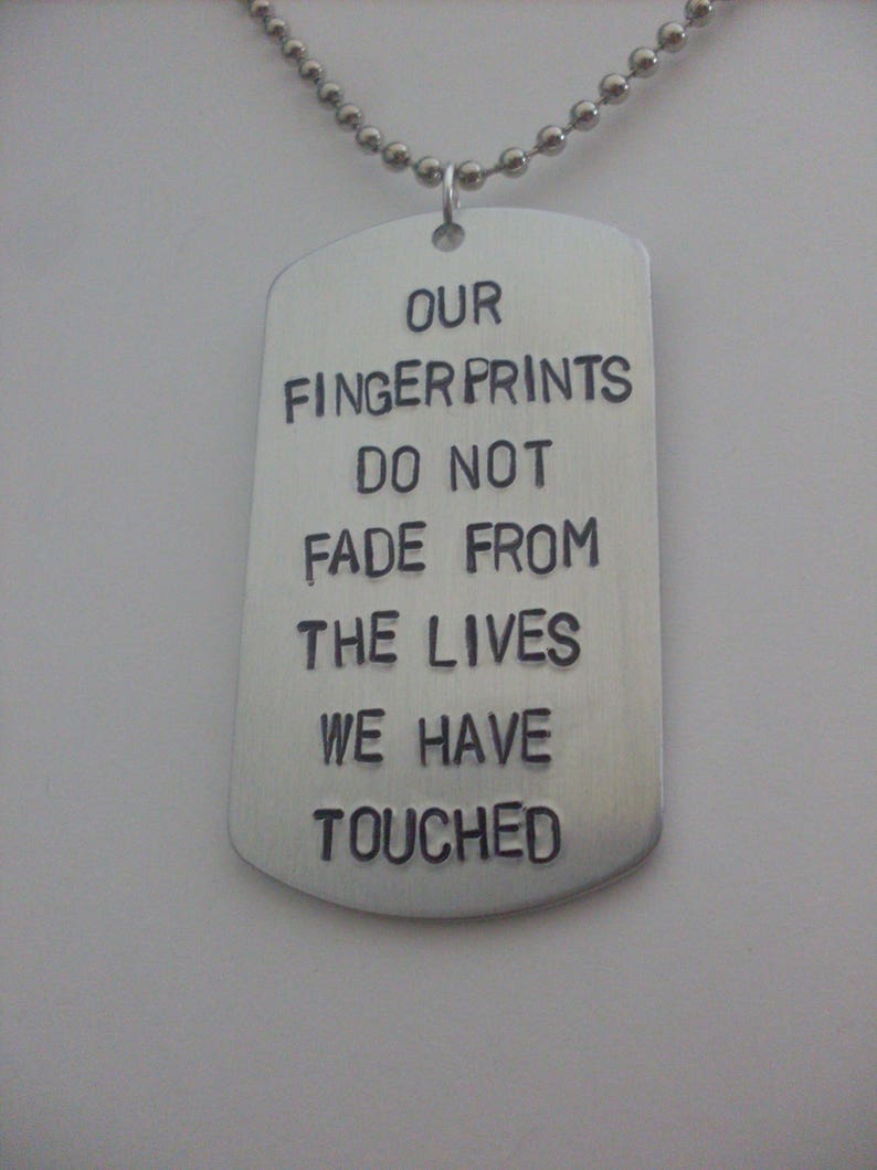 Our Fingerprints Do Not Fade From the Lives We Have Touched - Etsy