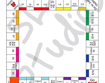 Monopoly Savings Challenge - Etsy