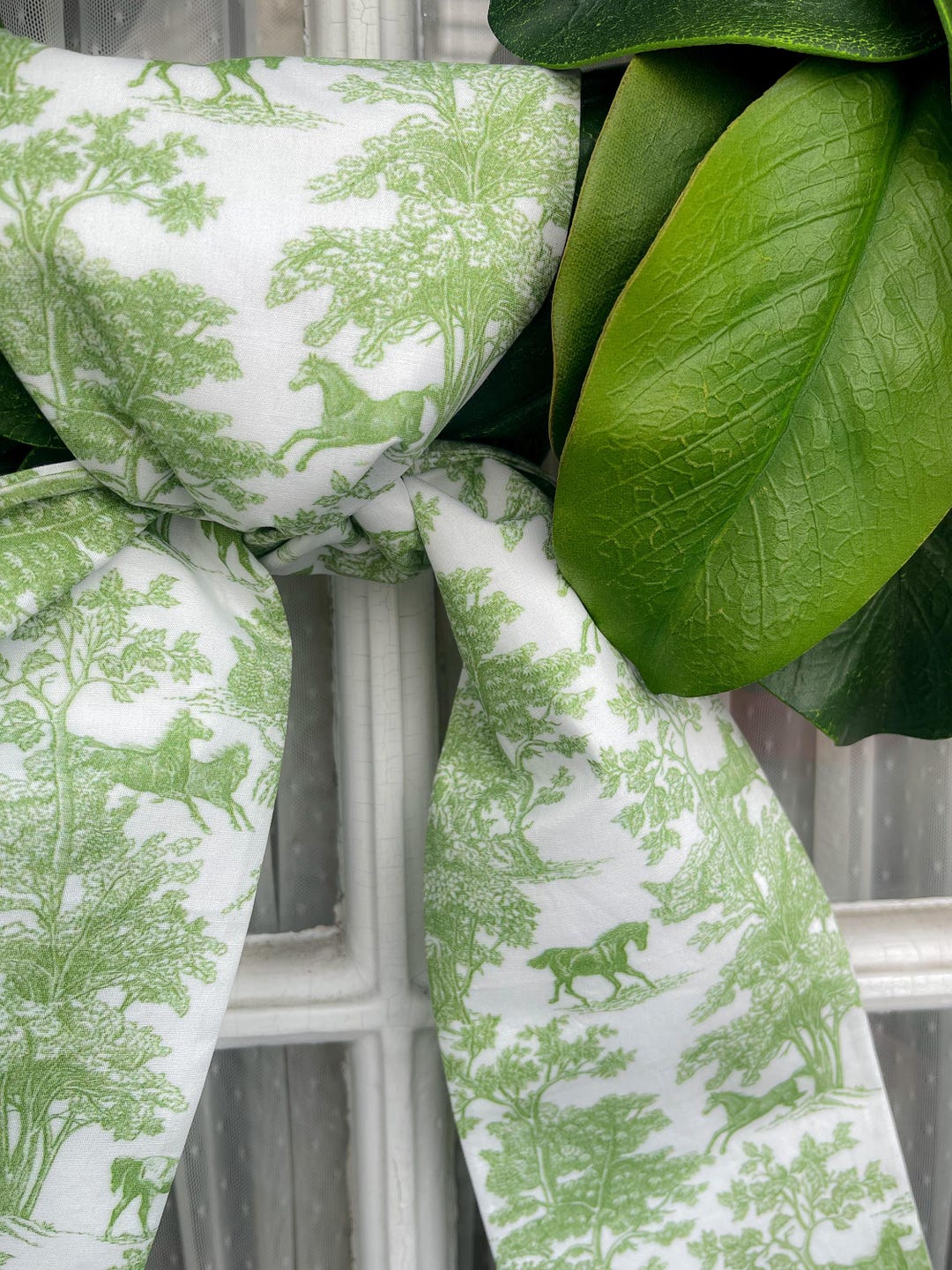 The Elena-wreath Sash Knot - Etsy