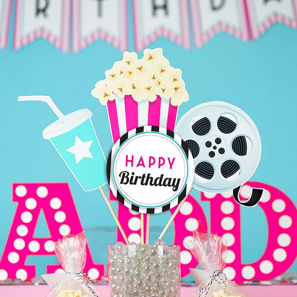 Movie Night Props - Etsy