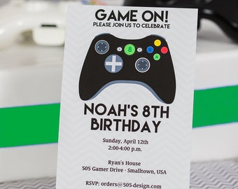 Game Over Thank You Tags with Black Controller Printable | Etsy