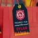 Fireman Party Favor Tags Fireman Favor Tags Printable Firefighter Party ...
