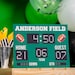 Football Party Signs - Instant Download Football Birthday Party Signs ...