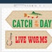 Editable Fishing Party Signs, Fishing Birthday Party Signs Printable ...