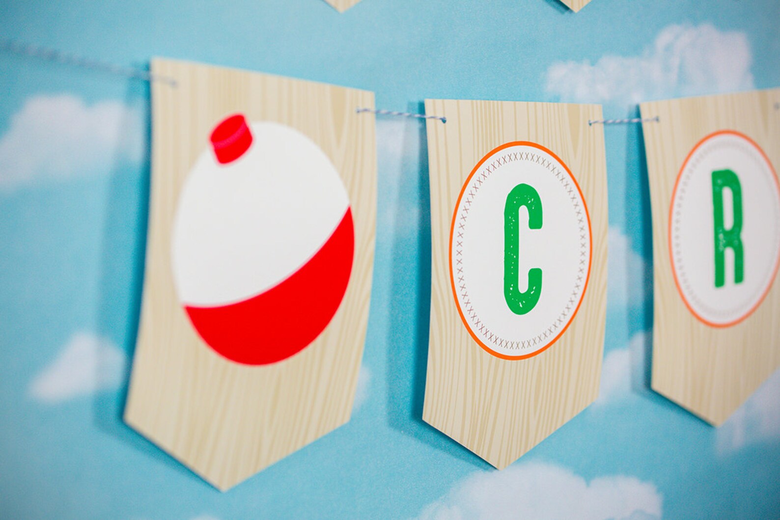 Fishing Party Birthday Banner Instant Download Printable - Etsy