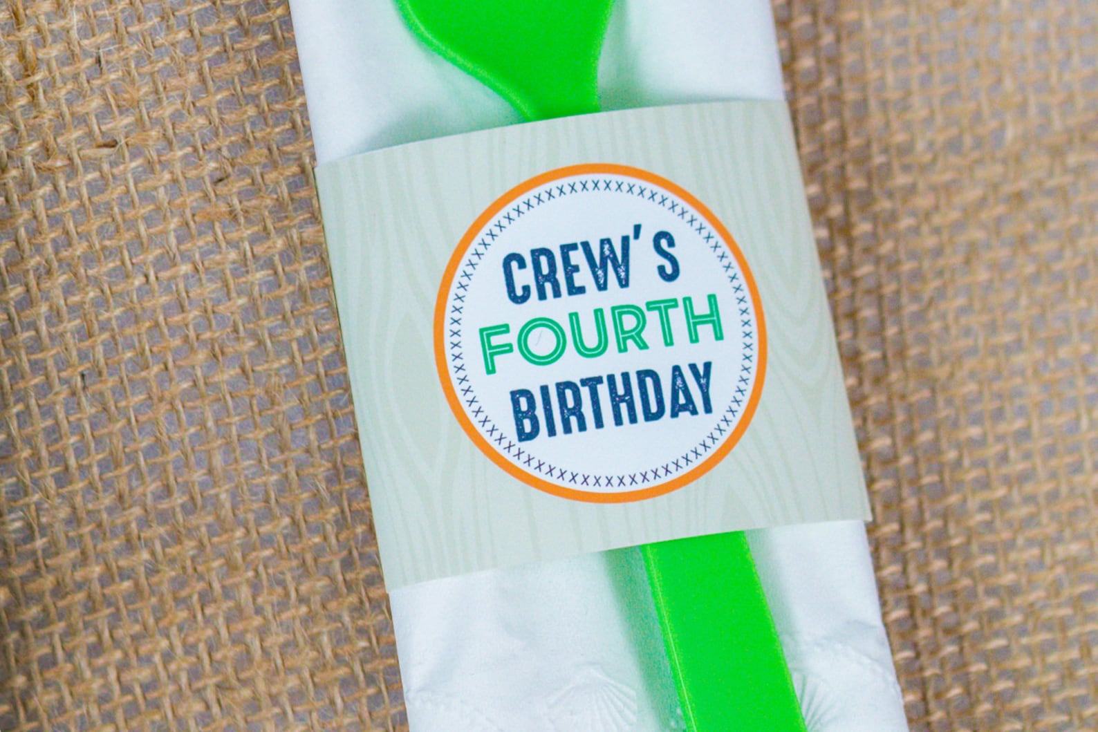 Grab Some Grub Napkin Wrapper Instant Download Fishing - Etsy