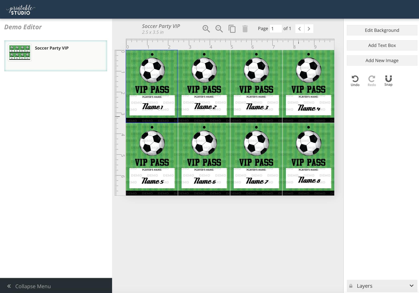 Soccer VIP Pass, Printable Soccer VIP Badge, Editable VIP Soccer Badge ...