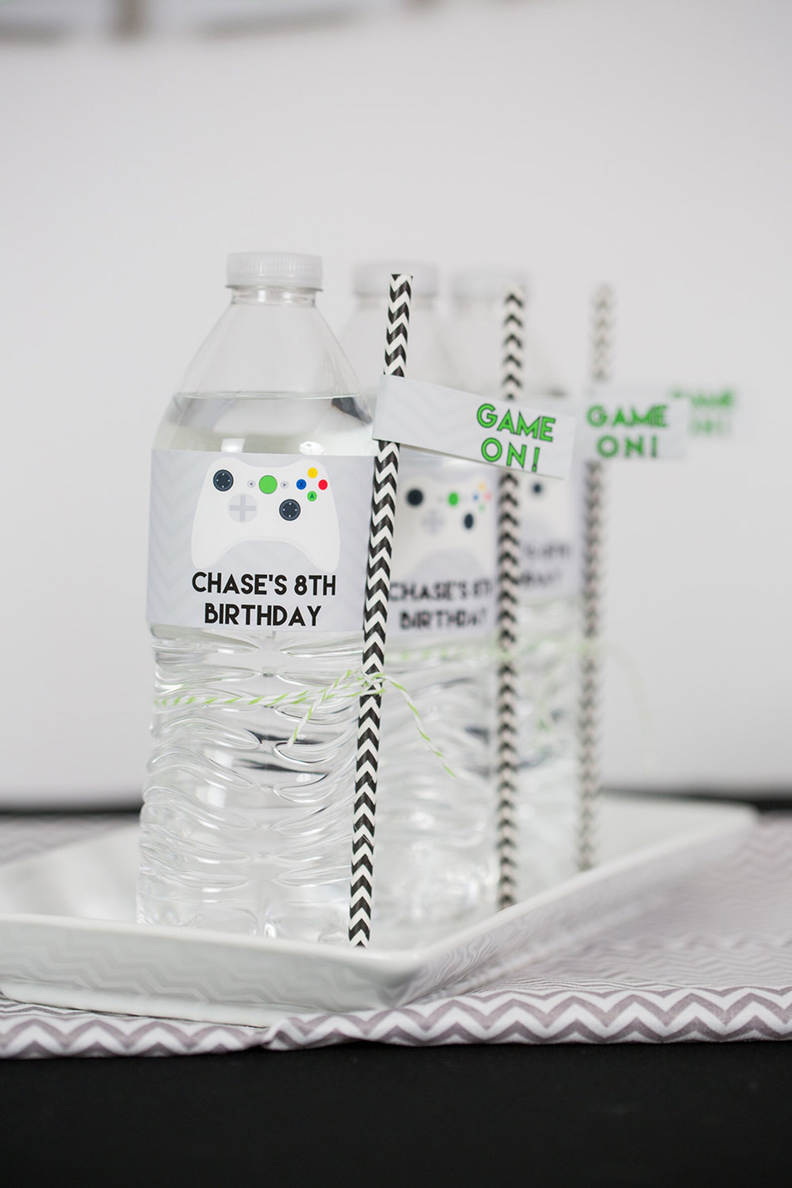 Video Game Party Printable Drink Labels - Video Game Water Bottle Label ...