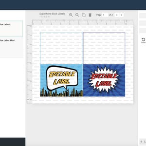 Superhero Party Food Labels Superhero Buffet Signs Instant Download ...