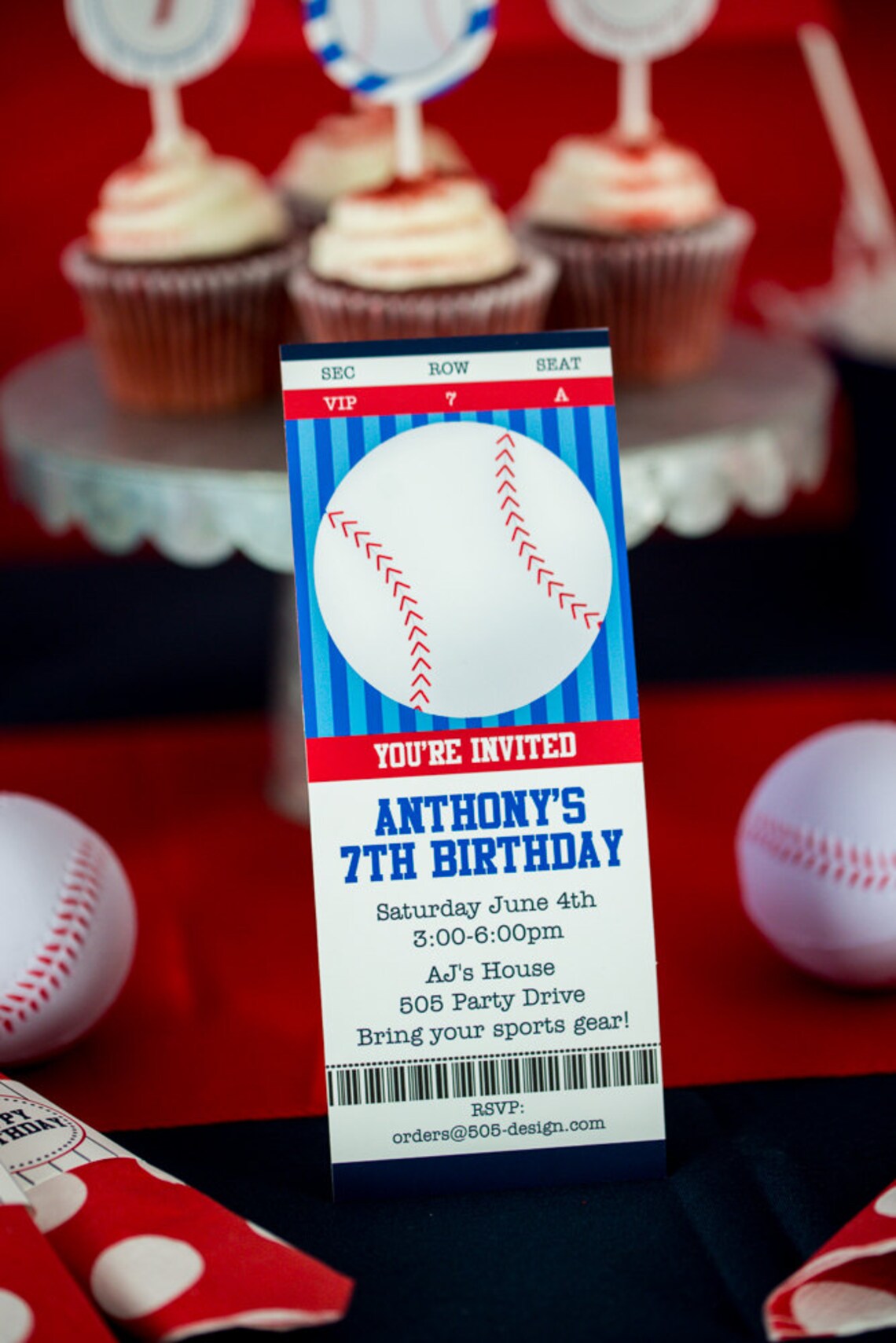 Baseball Party Ticket Invitation Instant Download Printable | Etsy
