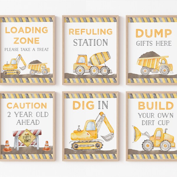 Construction Sign - Etsy