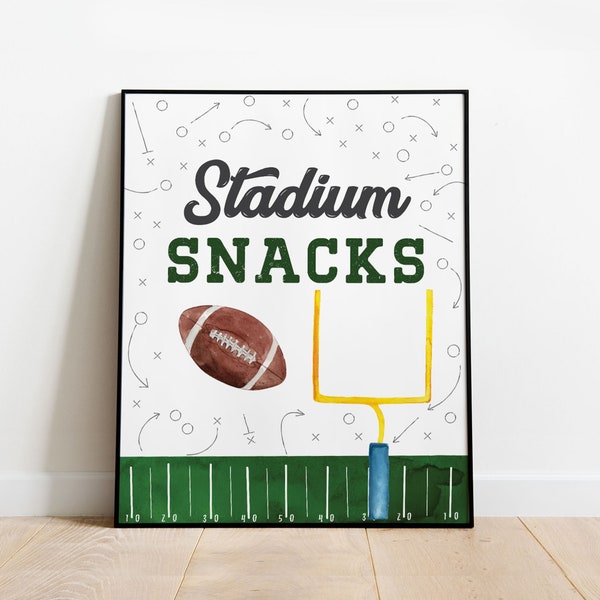 Snack Stadium - Etsy