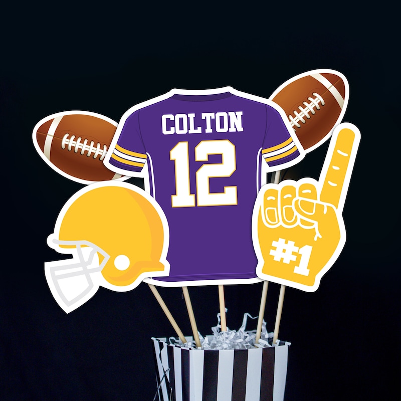 Lsu Birthday Party Decoration - Etsy