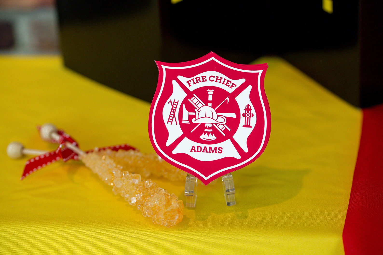 Fireman Badge - Instant Download Firefighter Badge - Editable Fire ...