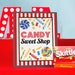 Movie Party Signs in Red, Instant Download Red Movie Party Signs in Red ...