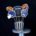 Blue Football Party Decorations, Instant Download Football Birthday ...