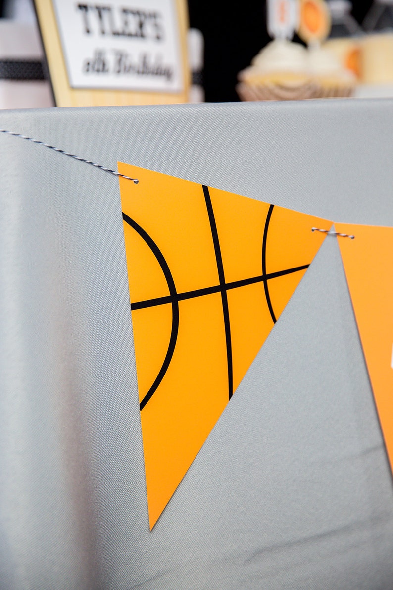 Slam Dunk Banner Instant Download Basketball Banner - Etsy
