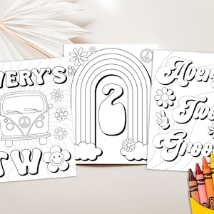 Two Groovy Coloring Pages Groovy Girl Activity Pages Two Groovy ...