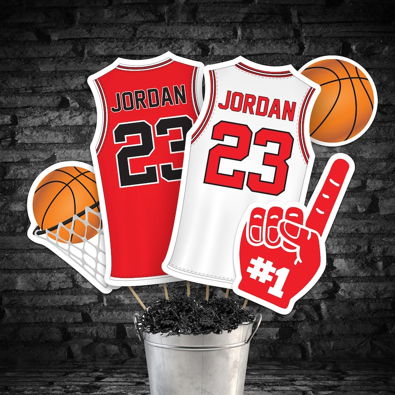 Jordan Party Decorations - Etsy