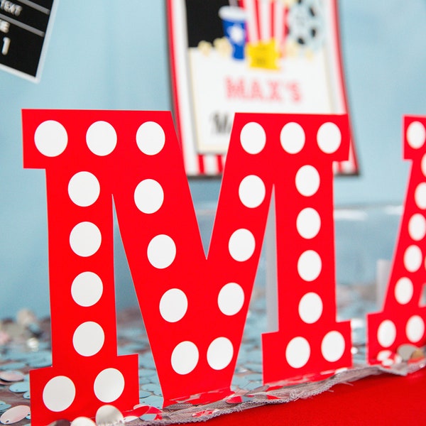 Printable Marquee Letters - Etsy