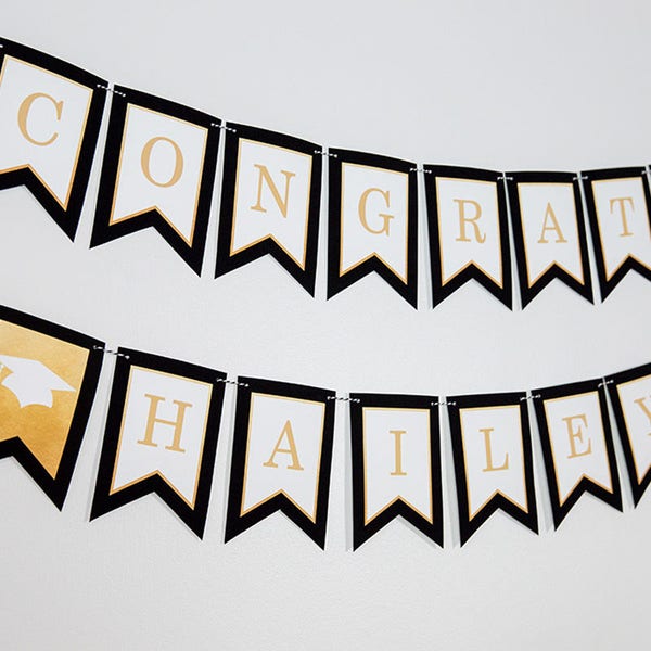 Graduation Banner Svg - Etsy