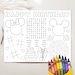 Editable Happy Girl Party Coloring Pages, Smiley Face Activity Pages ...