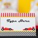 Race Car Party Food Labels Instant Download - Racing Birthday Party ...