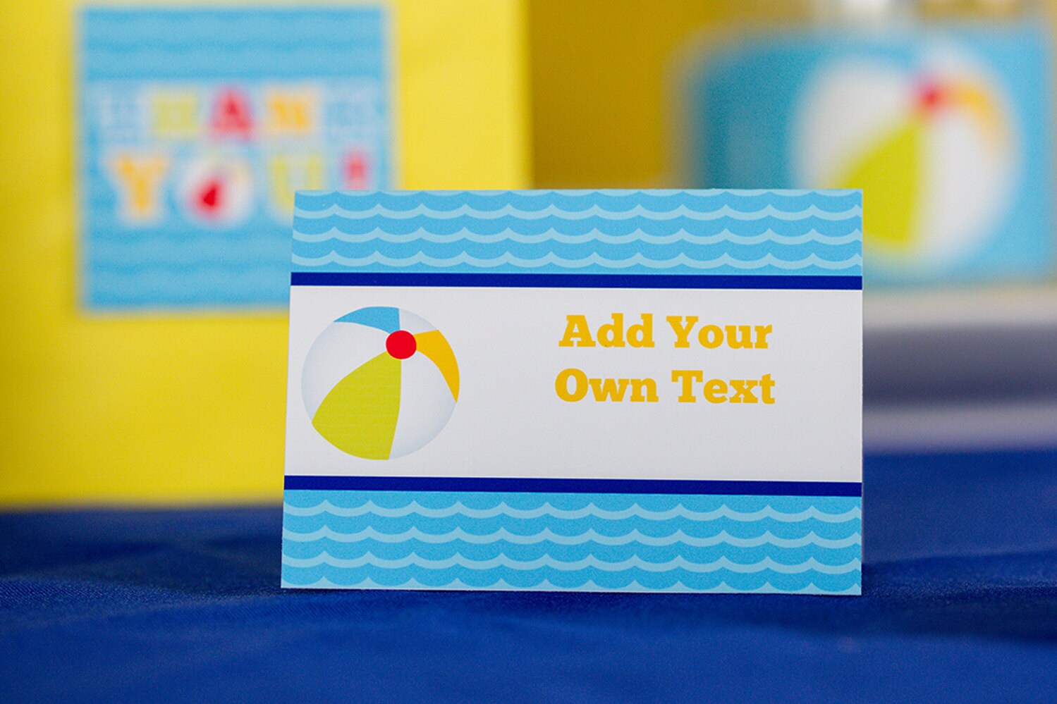 Pool Party Food Labels INSTANT DOWNLOAD Pool Party Birthday - Etsy