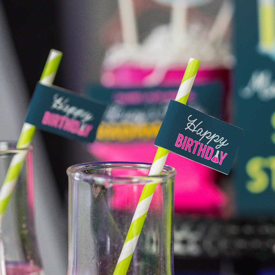 Science Party Drink Labels Science Party Water Label H2O - Etsy Australia