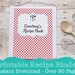 Recipe Book in Red Gingham Printable Recipe Binder INSTANT DOWNLOAD ...
