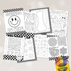 The Notorious One Coloring Page, First Birthday; Coloring Page ...