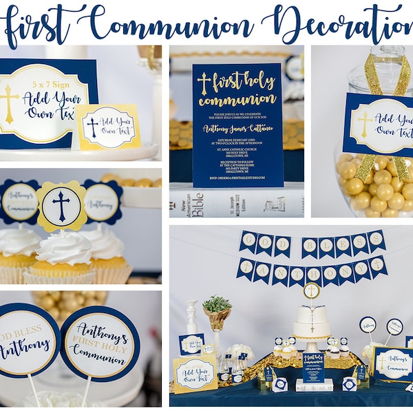 First Holy Communion Decorations - Etsy
