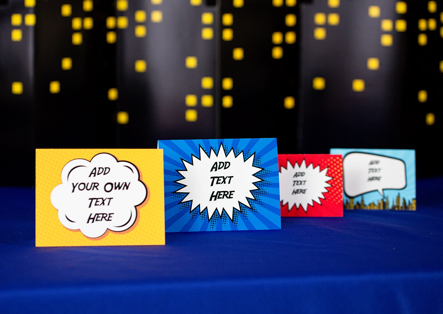 Superhero Party Decorations Comic Book Party Decorations | Etsy