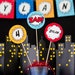 Superhero Party Centerpieces Superhero Centerpieces Superhero Table ...