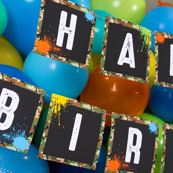 Paintball Party - Etsy