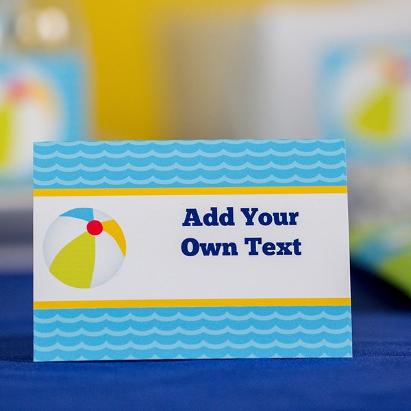 Beach Food Labels - Etsy