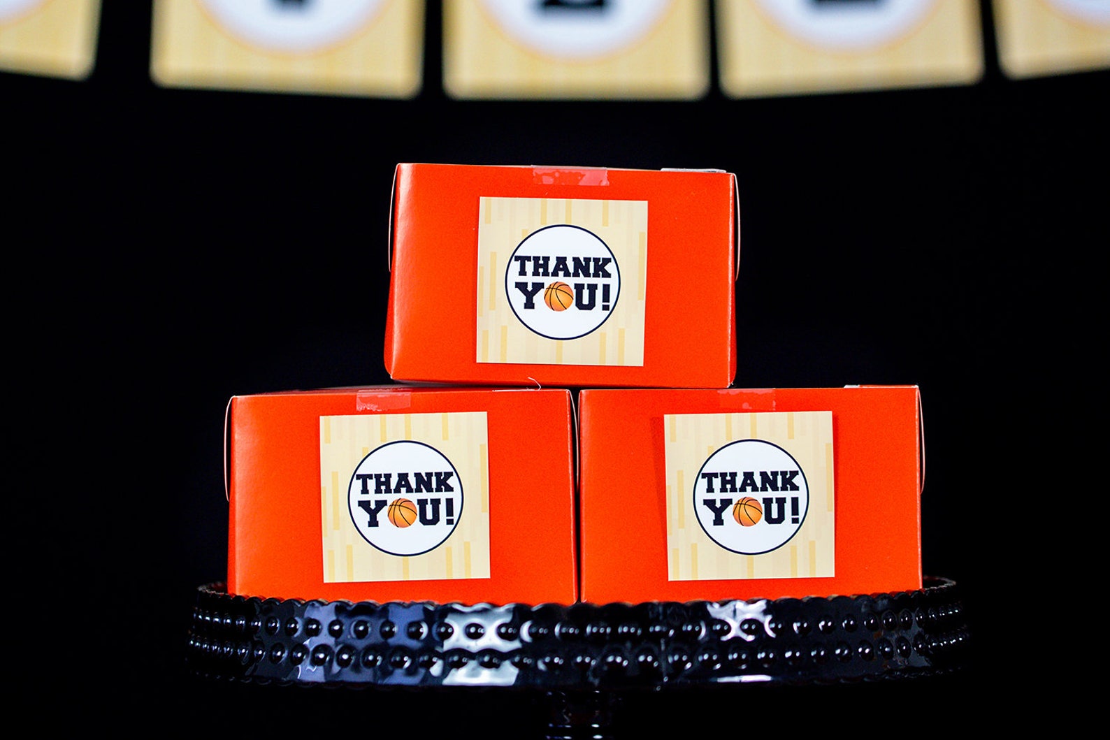 Basketball Thank You Tag Printable Basketball Party Thank - Etsy