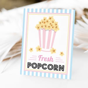 Editable Movie Party Signs Instant Download Pastel Movie Party Signs ...