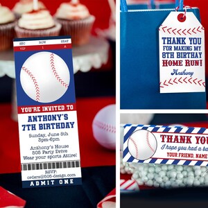Baseball Party Decorations - Baseball Birthday Party - Printable ...