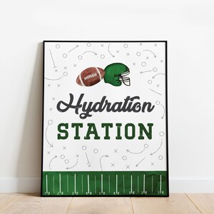 Football Party Sign Bundle, Football Birthday Signs, Set of Football ...