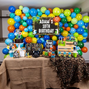 Paintball Party Decorations - Paintball Birthday Decorations ...