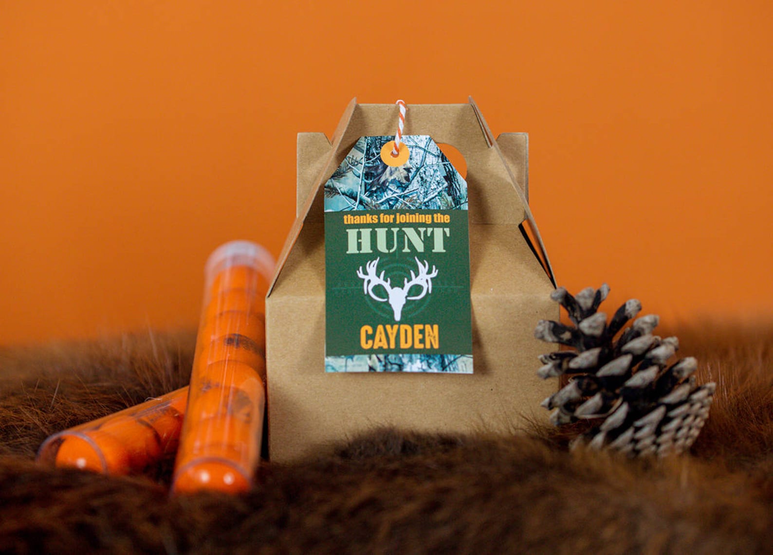 Hunting Party Favor Tags Printable Hunting Favor Tags Camo - Etsy