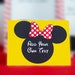 Minnie Mouse Party Food Labels INSTANT DOWNLOAD Red Minnie - Etsy