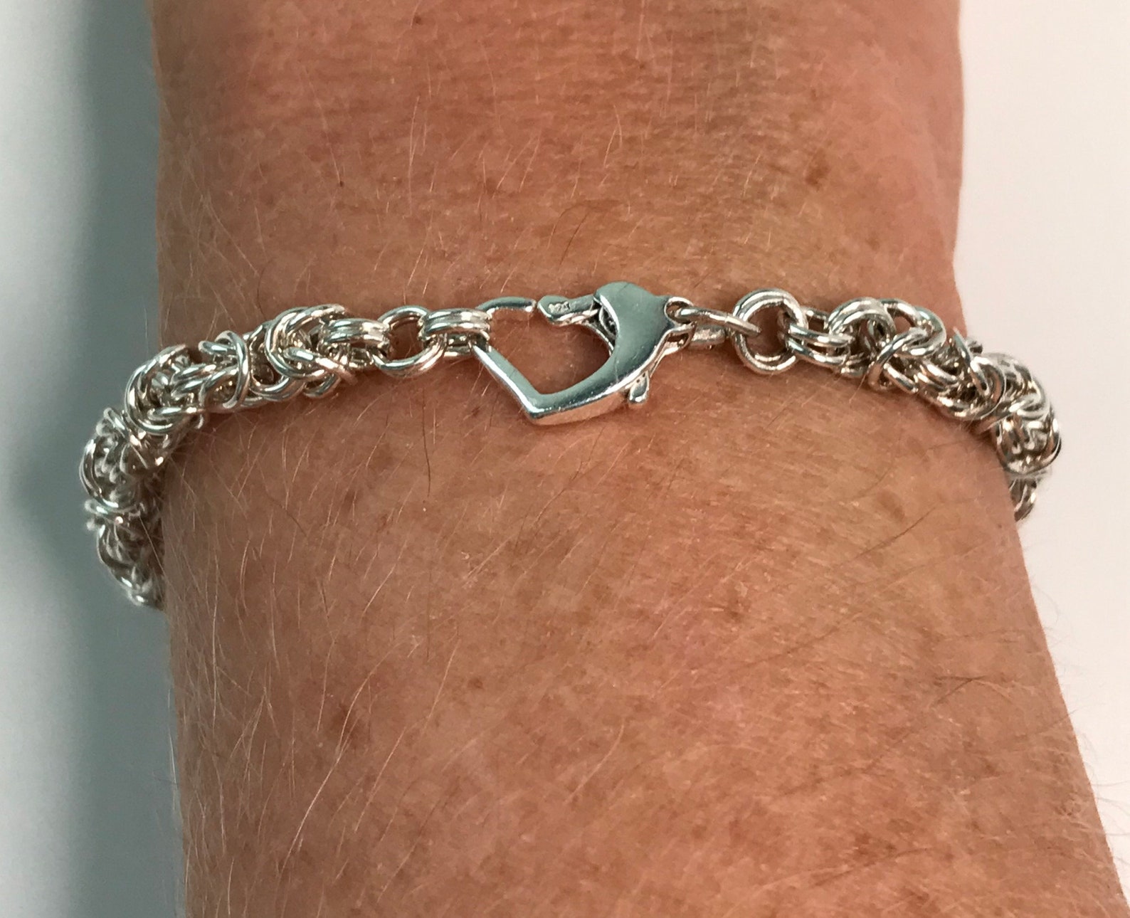 Sterling Silver Bracelets for Women Silver Multi Link Chain - Etsy