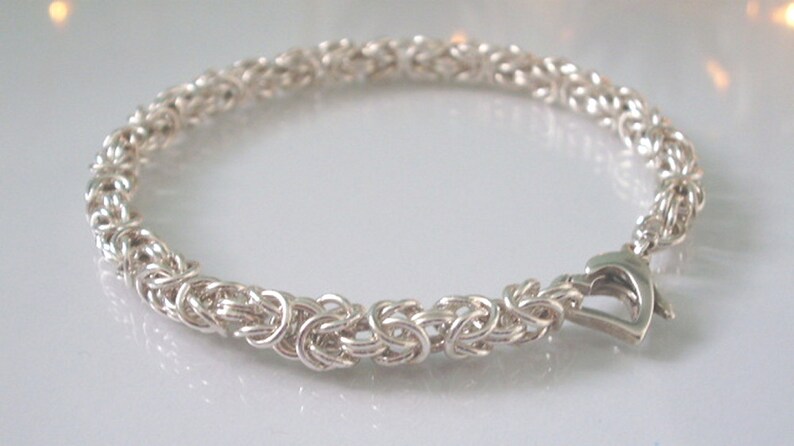 Sterling Silver Bracelets for Women Silver Multi Link Chain | Etsy